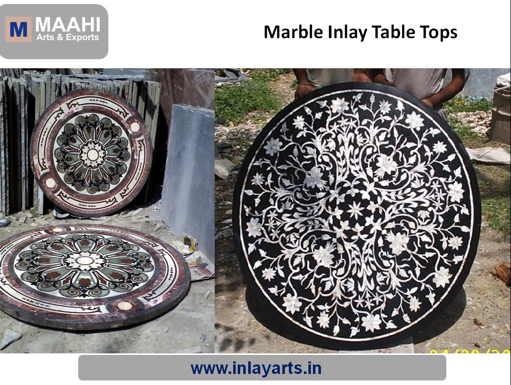 Best Marble Inlay Table Tops Exporter Maahi Arts and Exports - Ourboox